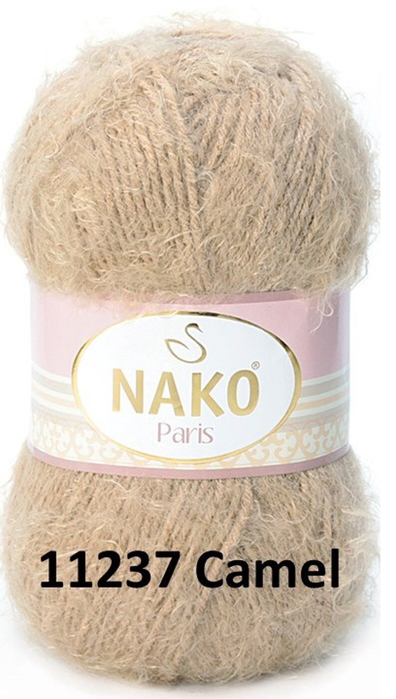NAKO Paris Knitting Yarn Crochet Yarn Acrylic Yarn Shawl | Etsy