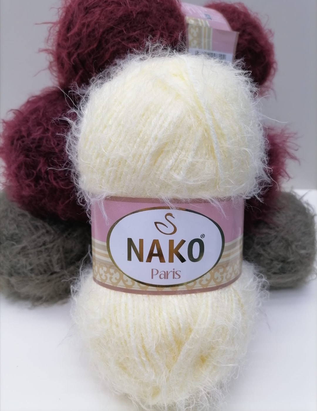 NAKO Paris Knitting Yarn: Soft Acrylic Polyamide Blend - Etsy