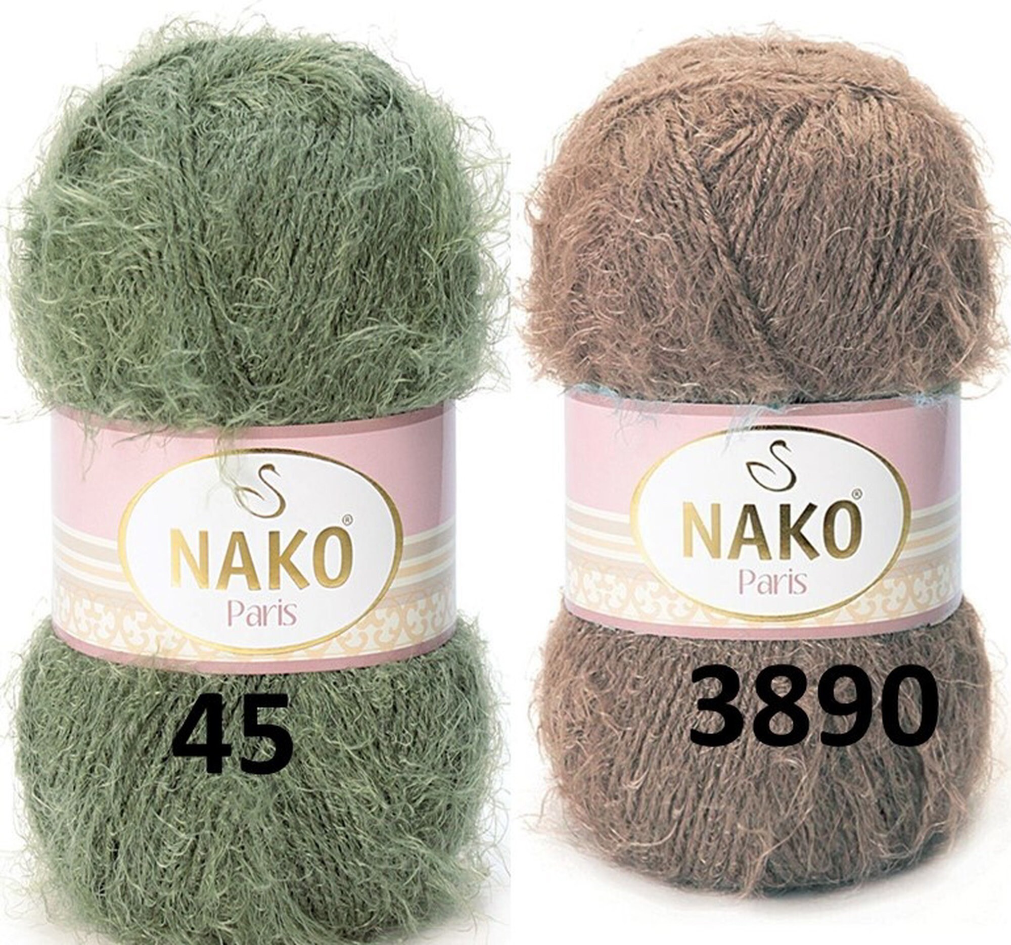 NAKO Paris Knitting Yarn Crochet Yarn Acrylic Yarn Shawl - Etsy