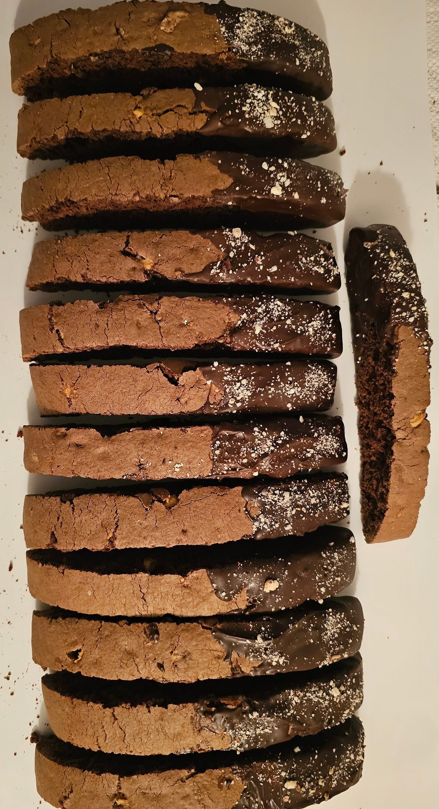 Double (or Triple) Chocolate Biscotti - Etsy