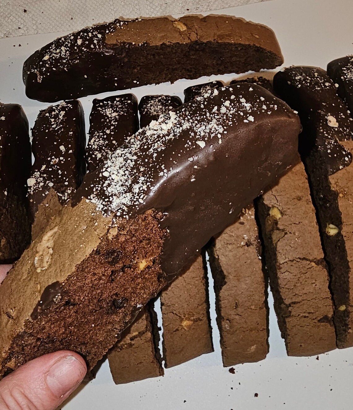 Double (or Triple) Chocolate Biscotti - Etsy