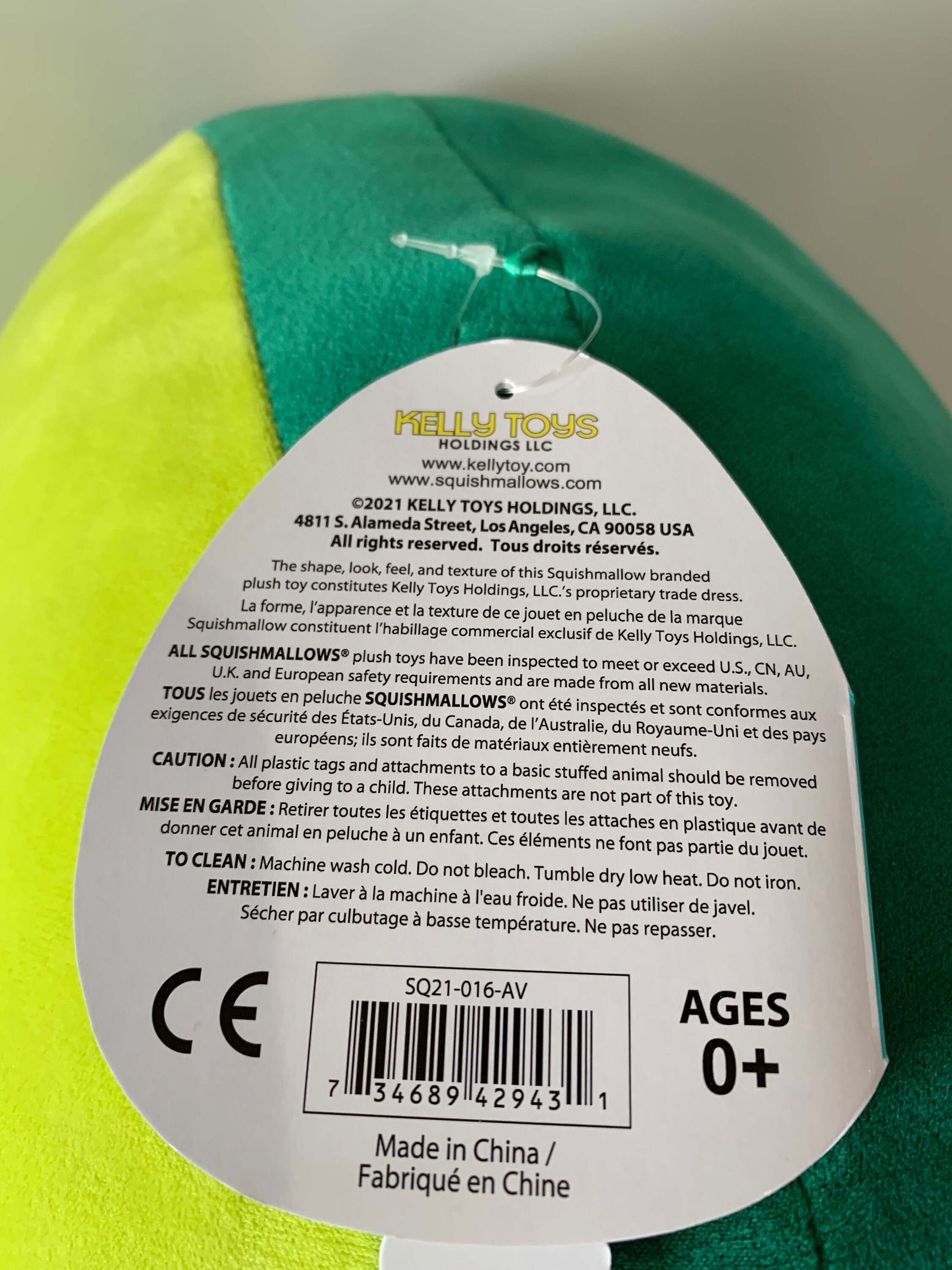 Squishmallow 16' Austin Avocado - Etsy
