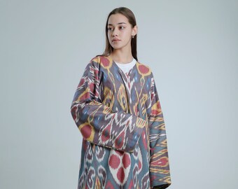 Modern Ikat Fabric - Etsy