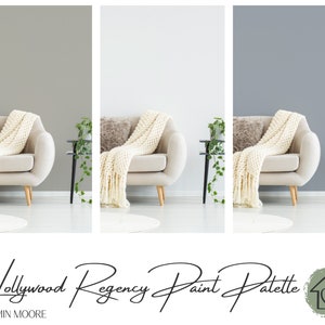 Hollywood Regency - Benjamin Moore Paint Palette - Paint Color Schemes ...