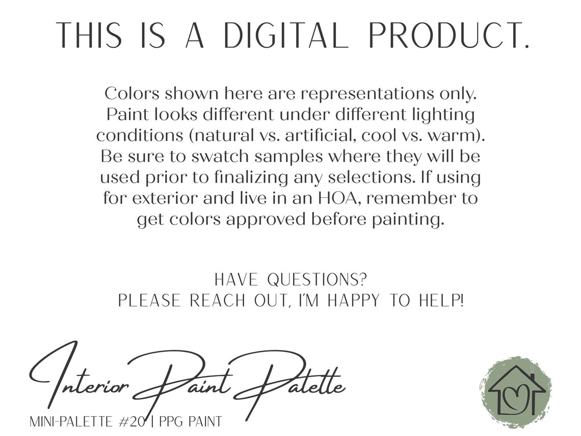 Interior Paint Palette 20 - PPG Interior Paint Colors- Interior Paint ...