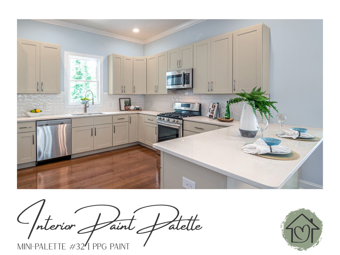 Interior Paint Palette 32 PPG Interior Paint Colors - Etsy