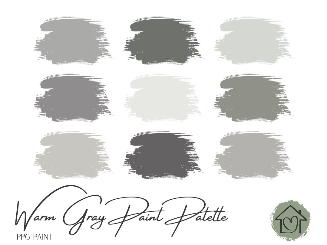 Warm Grays - PPG Paint Palette - Paint Color Schemes for Interior and ...