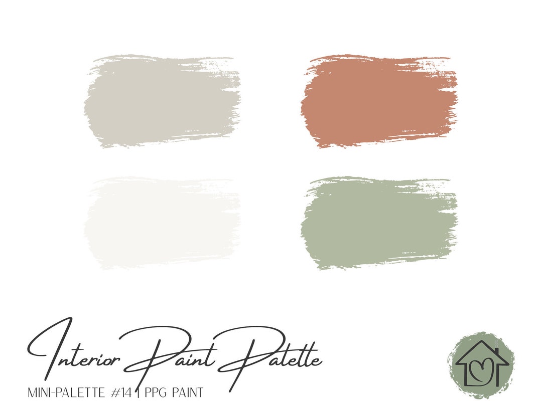 Interior Paint Palette 14 - PPG Interior Paint Colors- Interior Paint ...