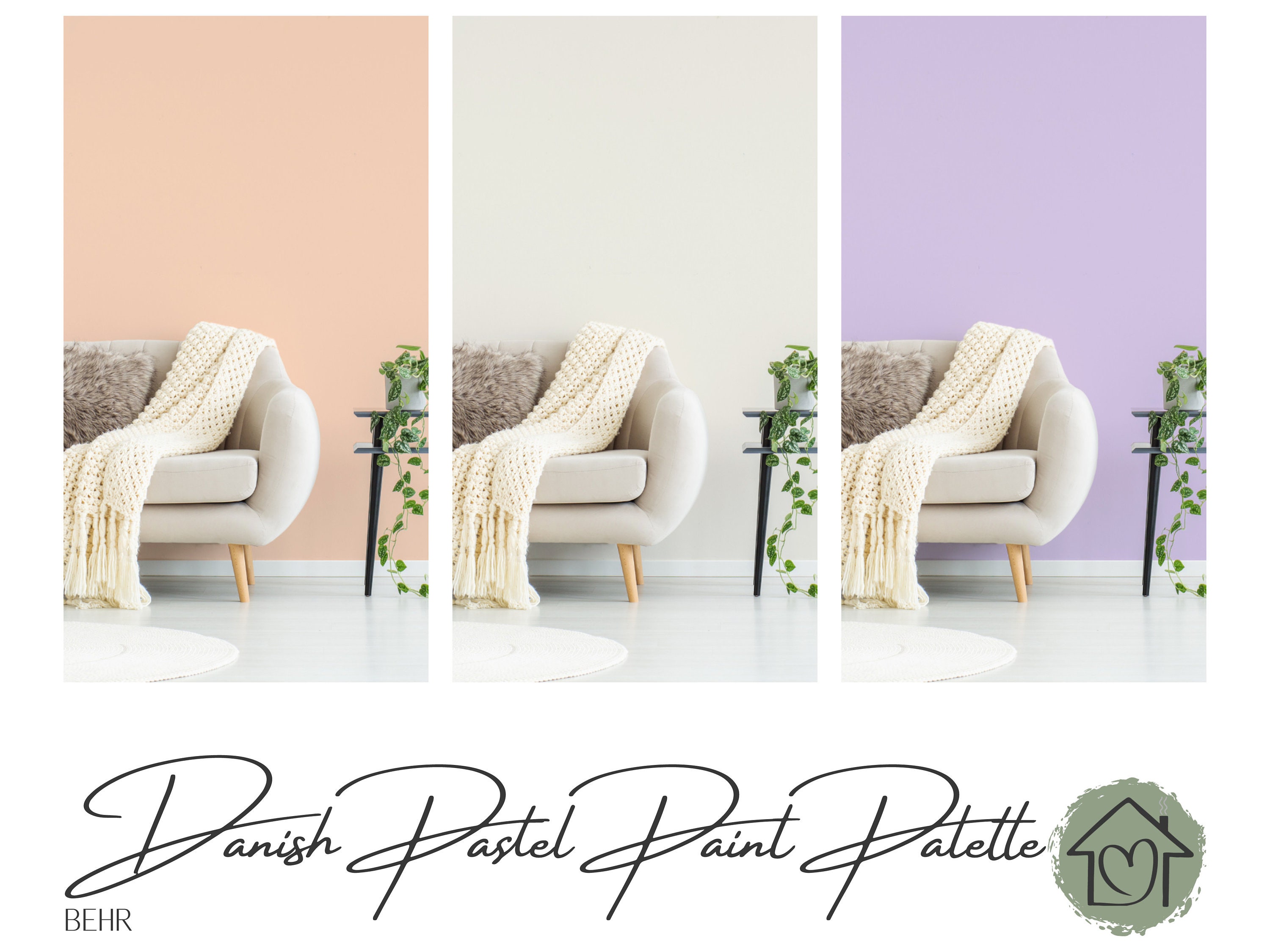 Danish Pastel Behr Paint Palette Paint Color Schemes for Interiors ...