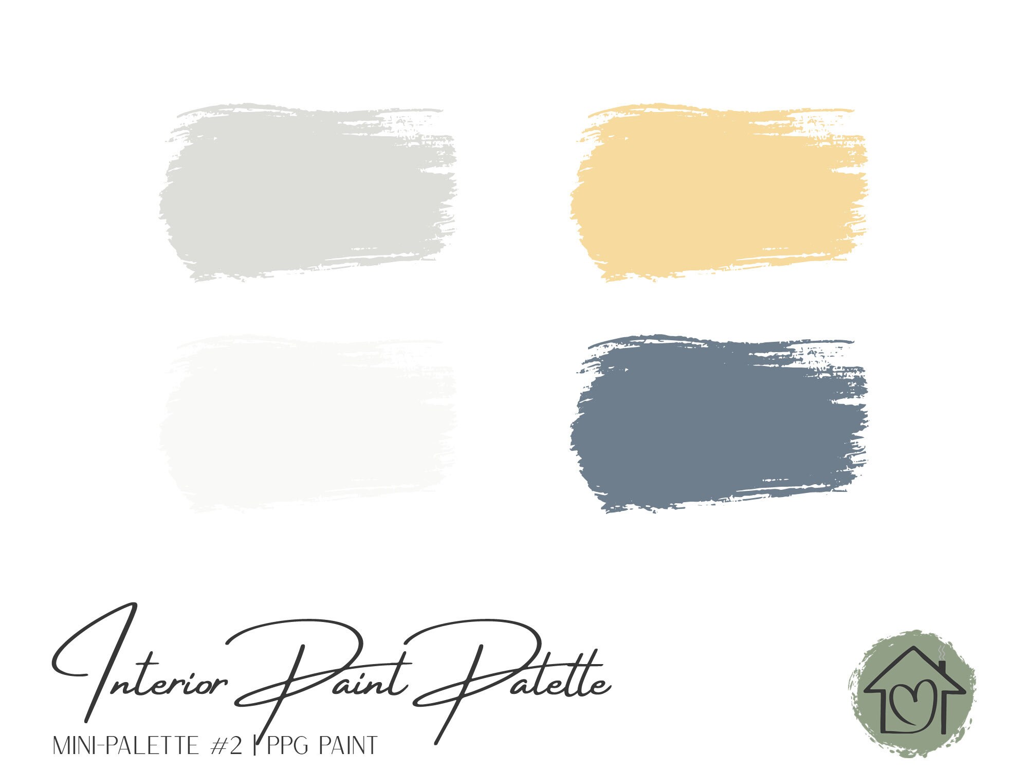 Interior Paint Palette 2 - PPG Interior Paint Colors- Interior Paint ...