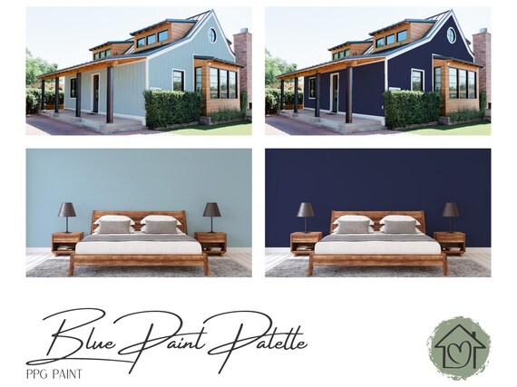 Ppg Blue Paint Color Chart Prince Usb | Colors In 2019 | Pms Color