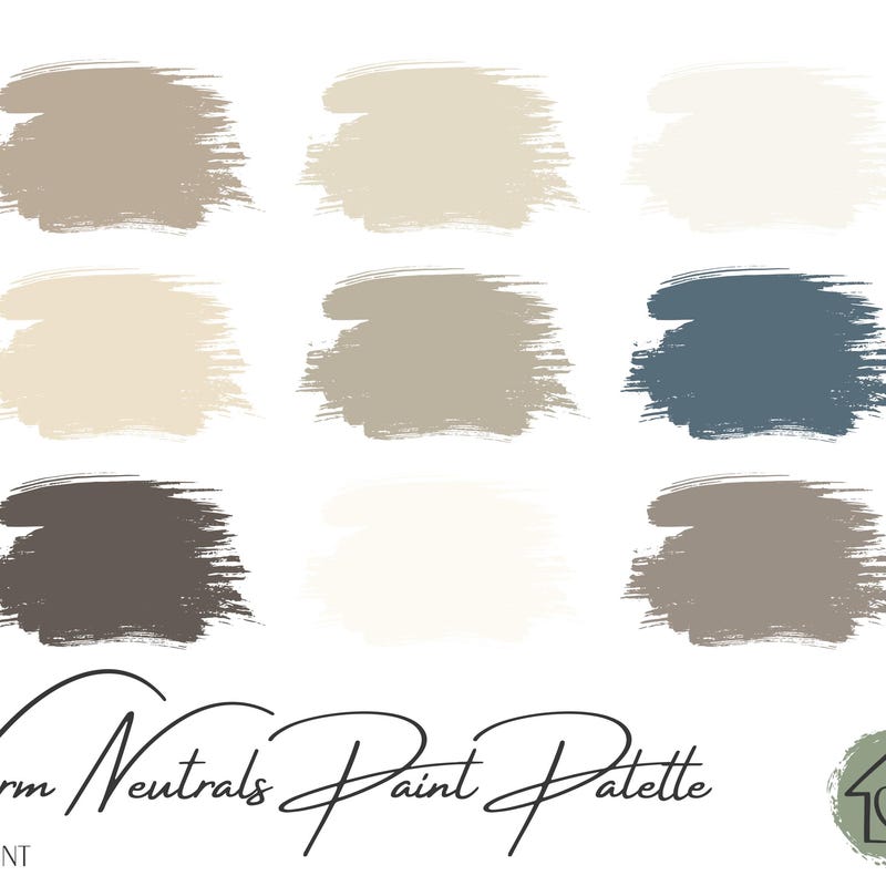Slate Blue Paint Palette - Etsy