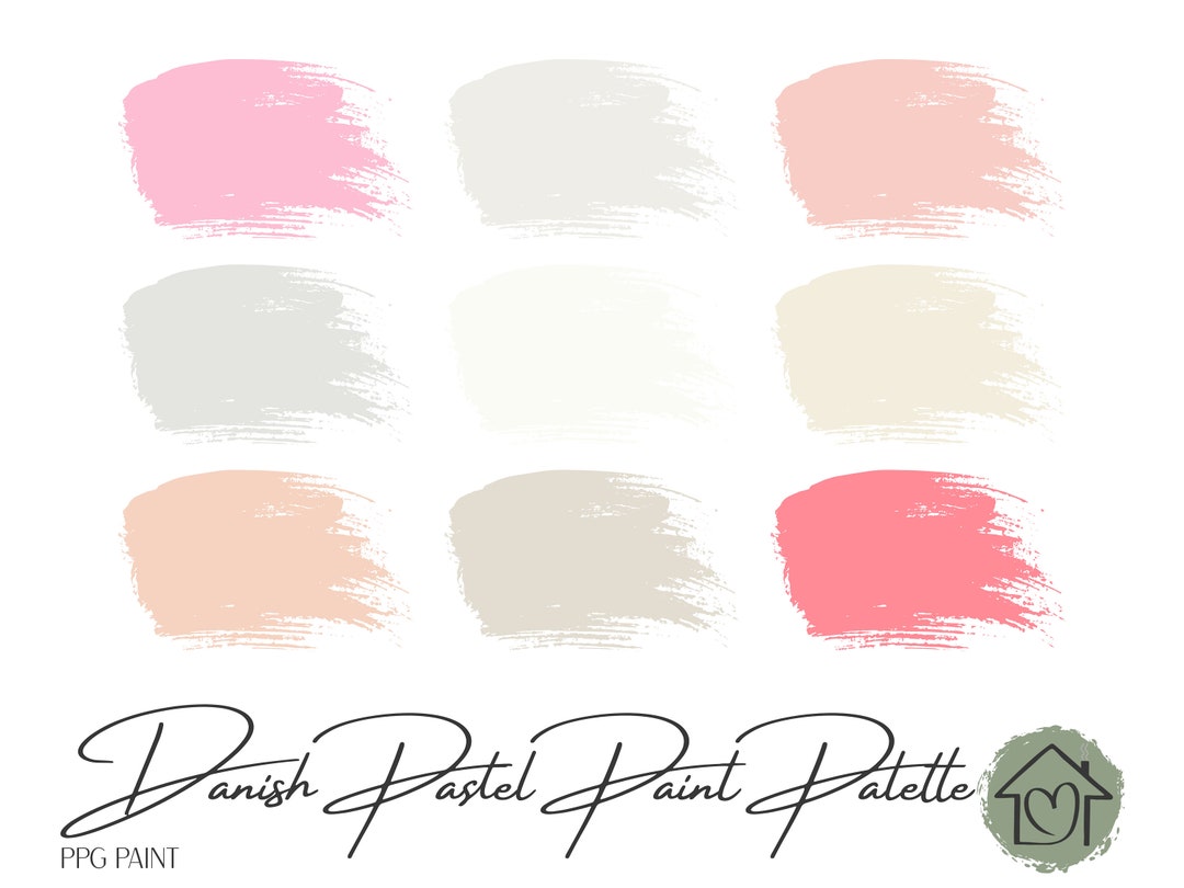 Danish Pastel - PPG Paint Palette - Paint Color Schemes for Interiors ...