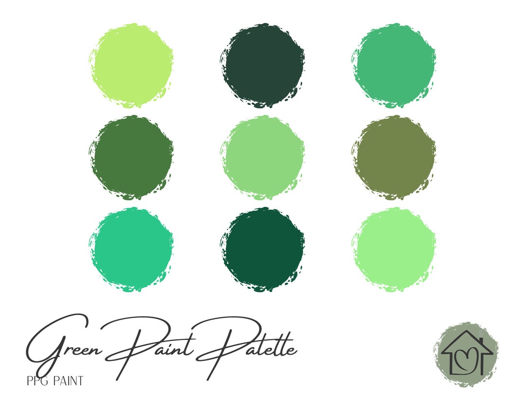 Greens - PPG Paint Palette - Paint Color Schemes for Interior and ...