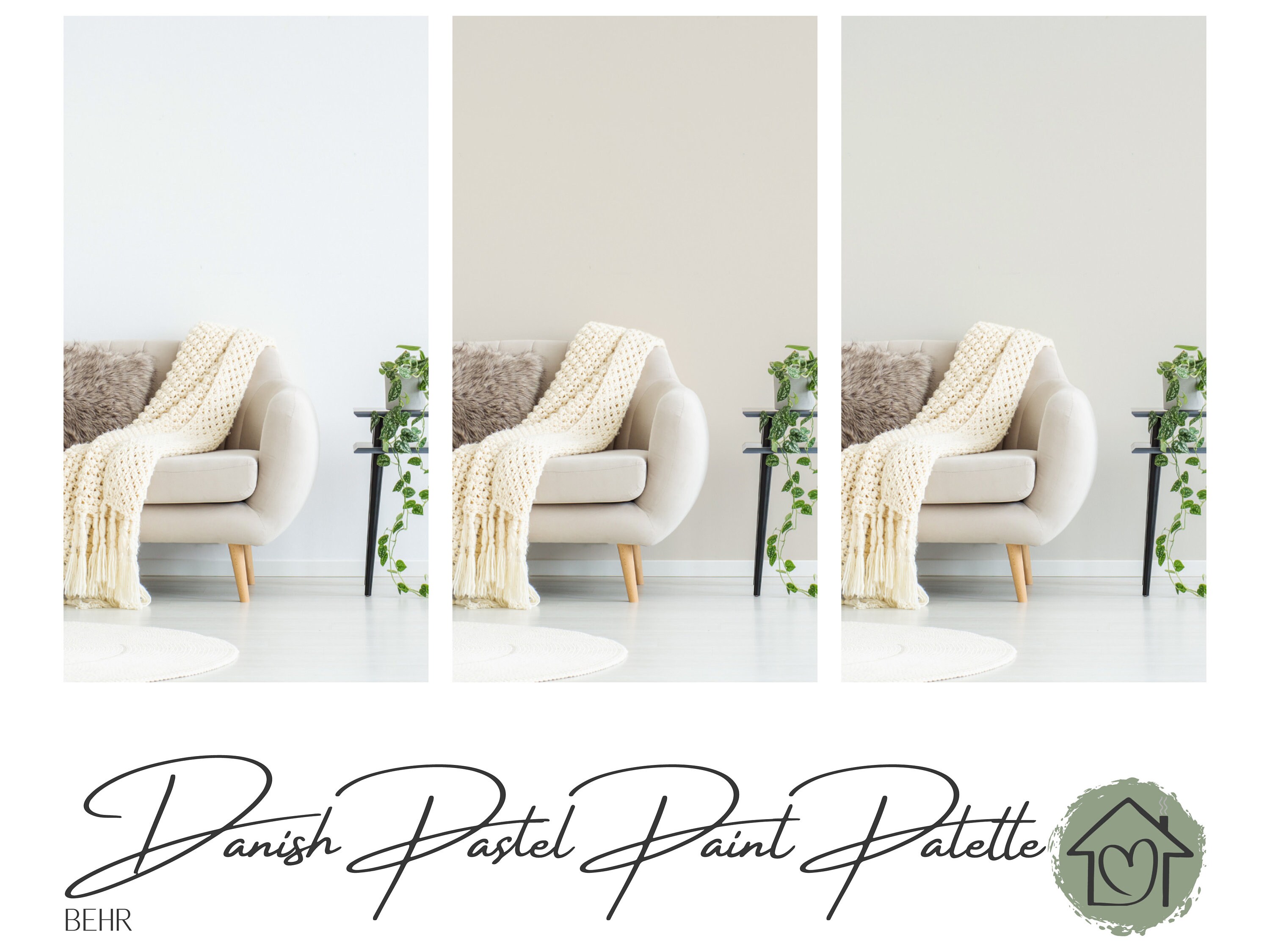 Danish Pastel Behr Paint Palette Paint Color Schemes for Interiors ...