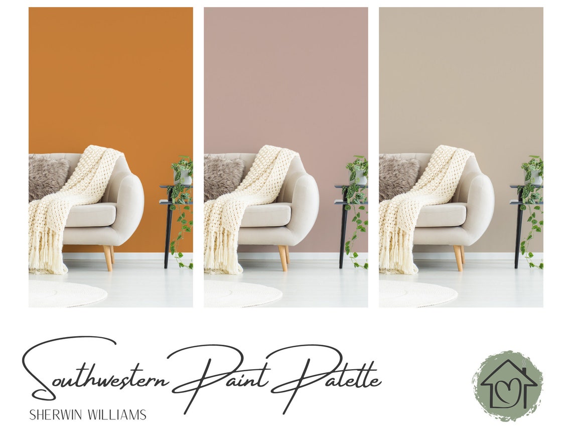 Southwestern Sherwin Williams Paint Palette Paint Color | Etsy