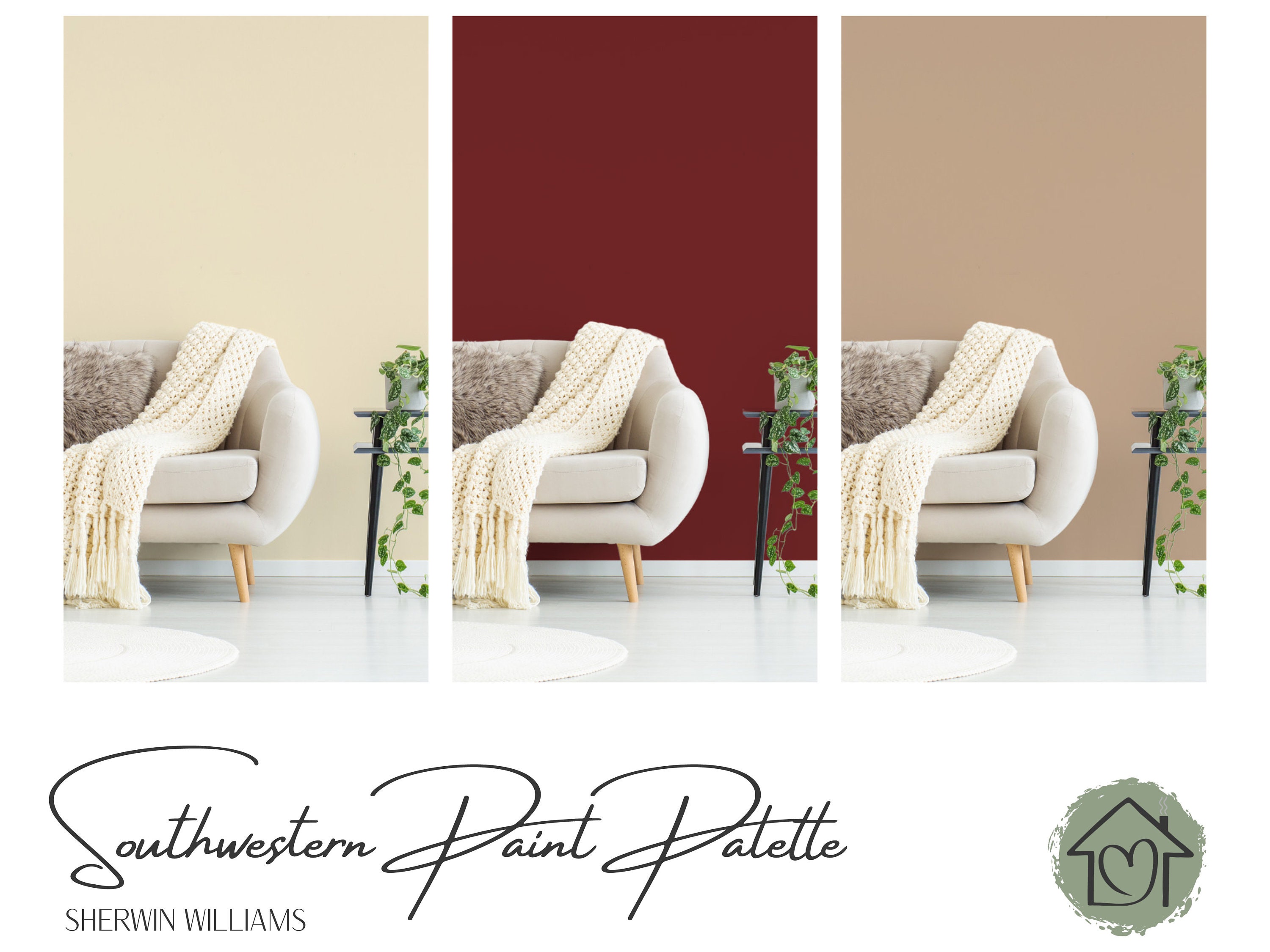 Southwestern Sherwin Williams Paint Palette: Interior Color Scheme ...