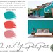 Color of the Year Raspberry Blush Benjamin Moore Paint Palette Paint ...