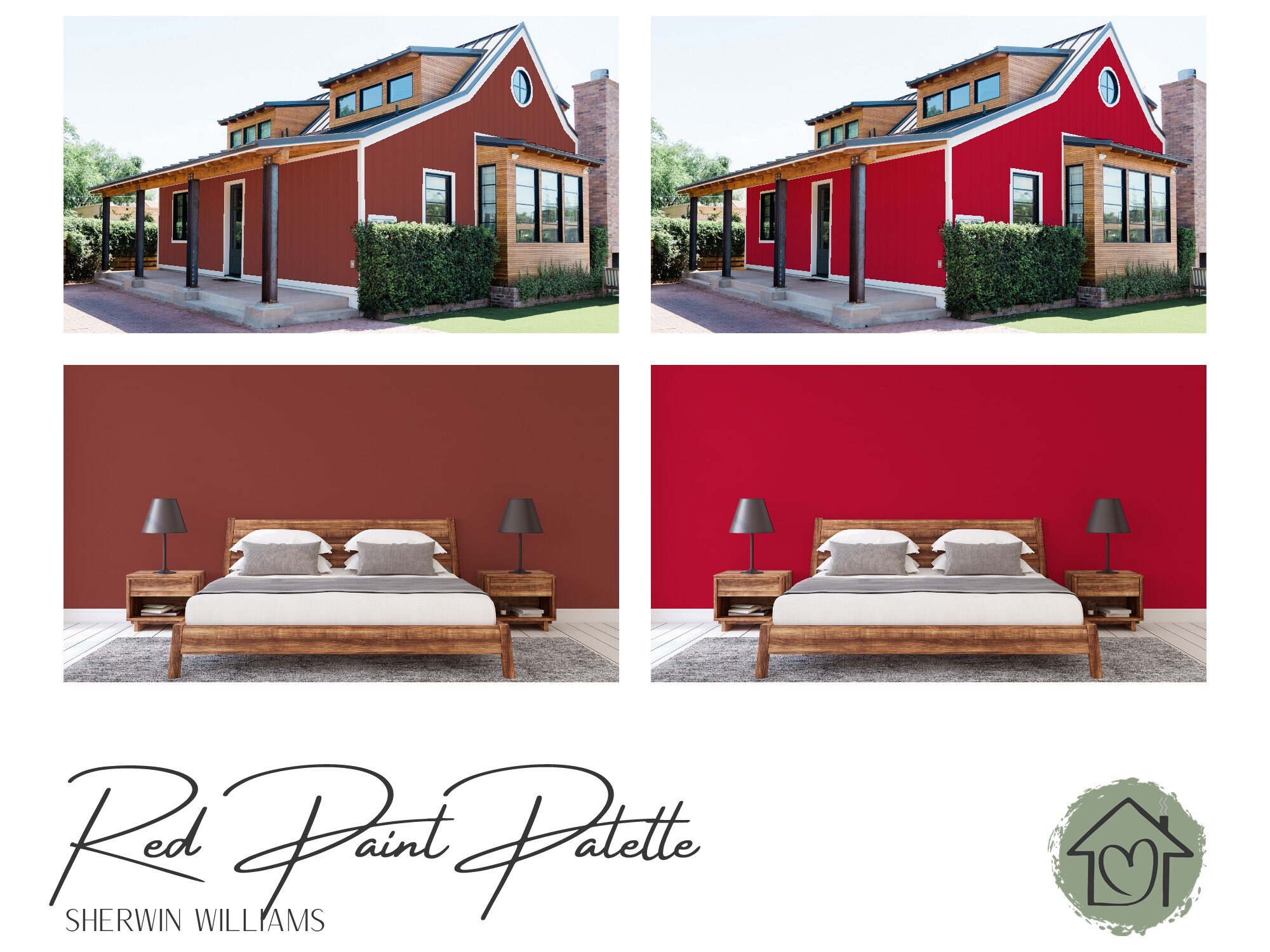 Reds - Sherwin Williams Paint Palette - Paint Color Schemes for ...