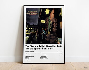 Ziggy Stardust Poster | Etsy UK