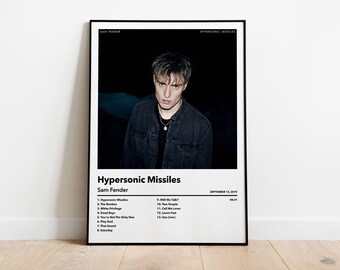 Sam Fender Poster | Etsy UK