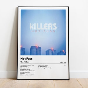 The Killers Hot Fuss Album Cover Poster A4 A3 A2 Print | Etsy UK