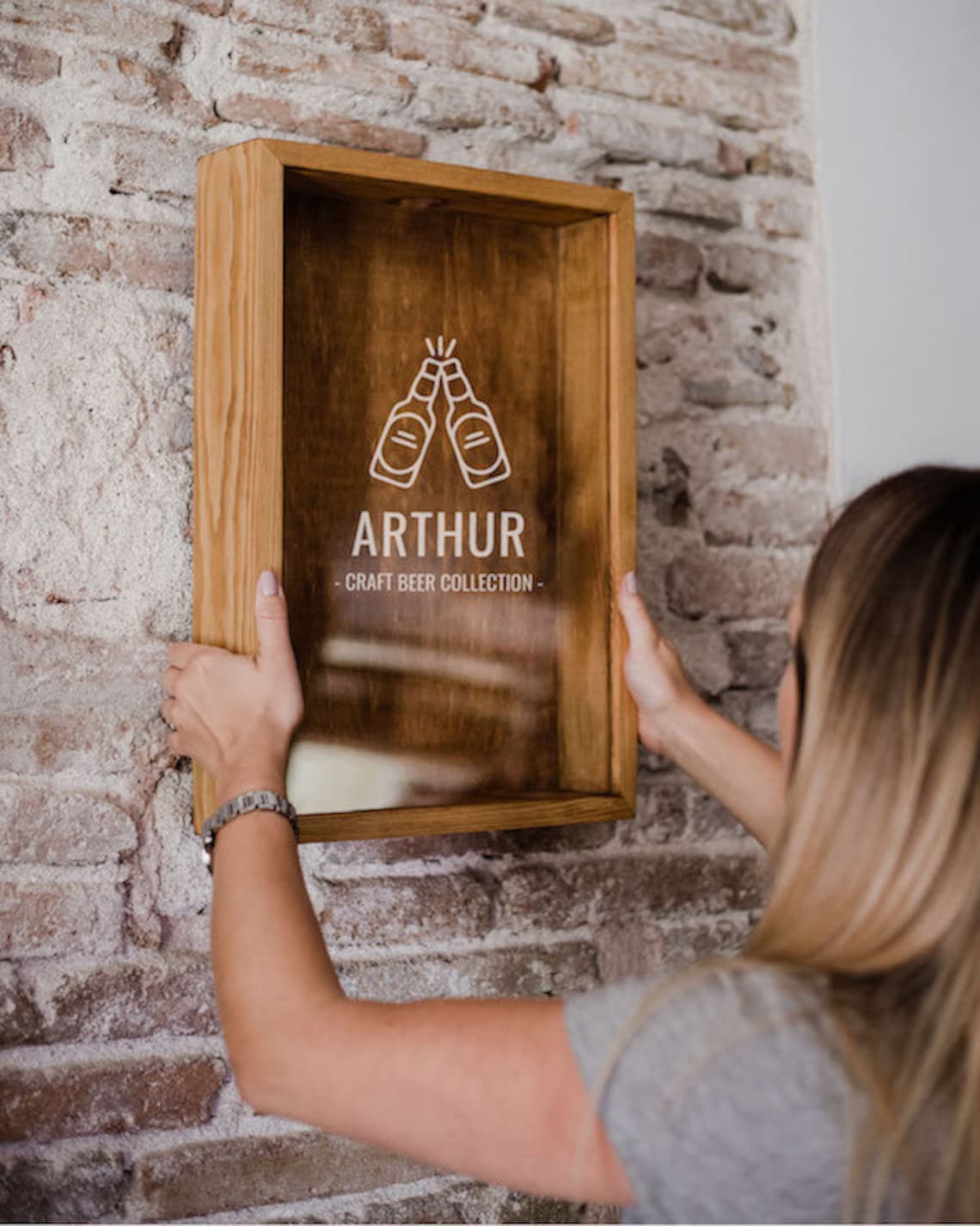 Custom Beer Cap Catcher Beer Lover Gift Idea for Him Beer - Etsy