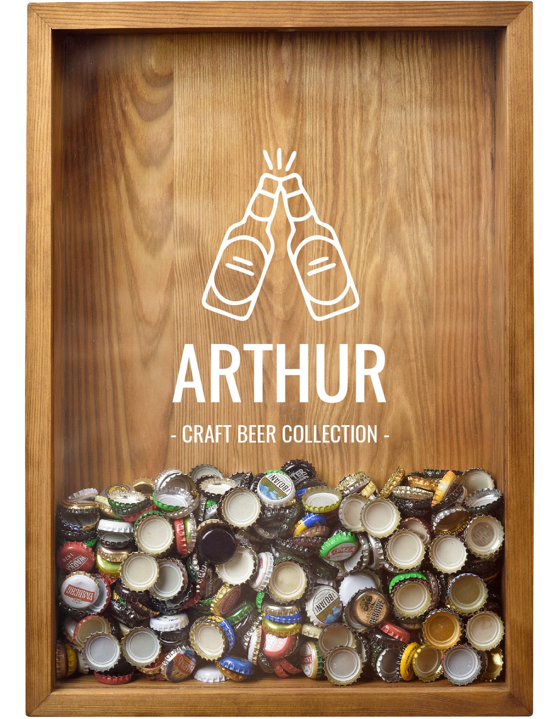 Custom Beer Cap Catcher Beer Lover Gift Idea for Him Beer - Etsy