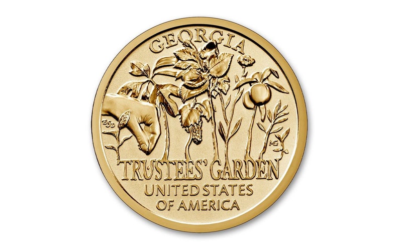 2019, D or P Mints, Georgia, American Innovation Dollar Coin ...