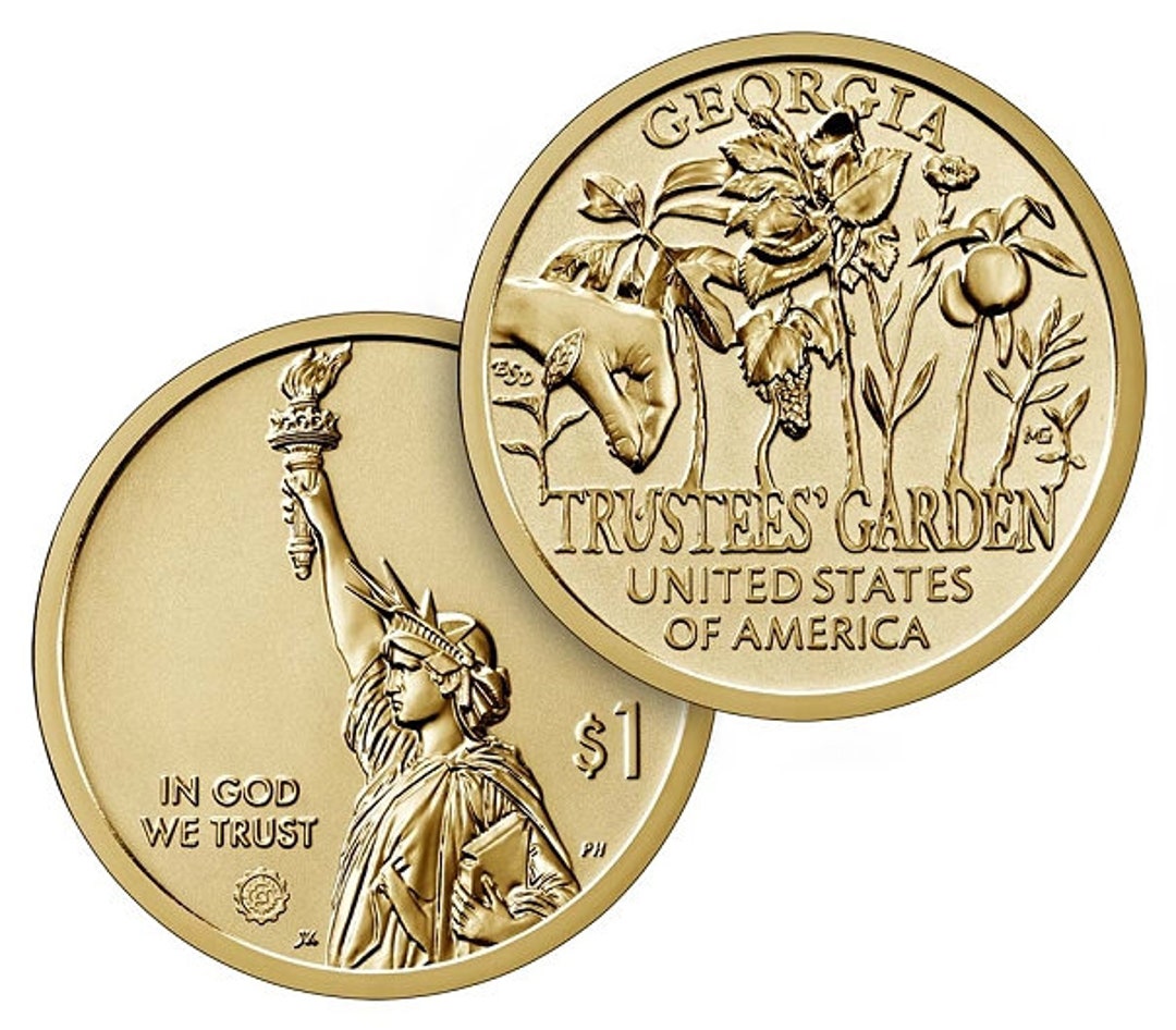 2019, D or P Mints, Georgia, American Innovation Dollar Coin ...