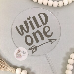 Wild One Cake Topper | Wild One Birthday | Wild One | Birthday Cake ...