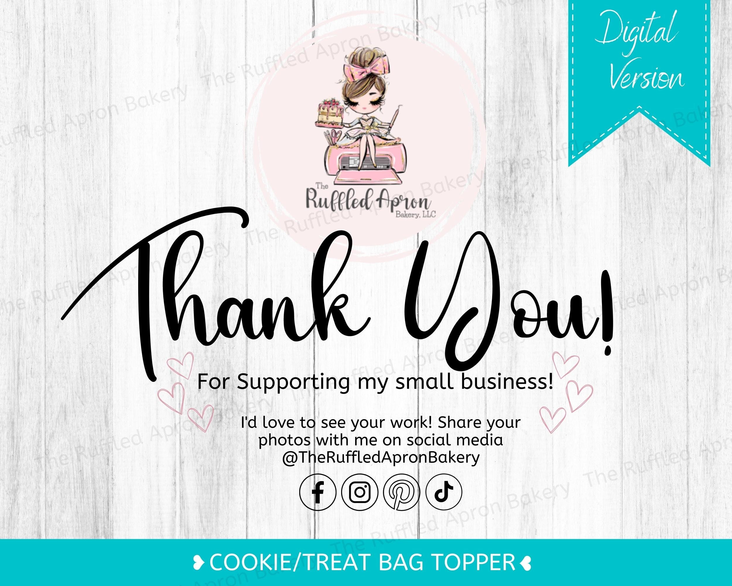 Teacher Appreciation Cookie Bag Toppers (digital Download) - Etsy