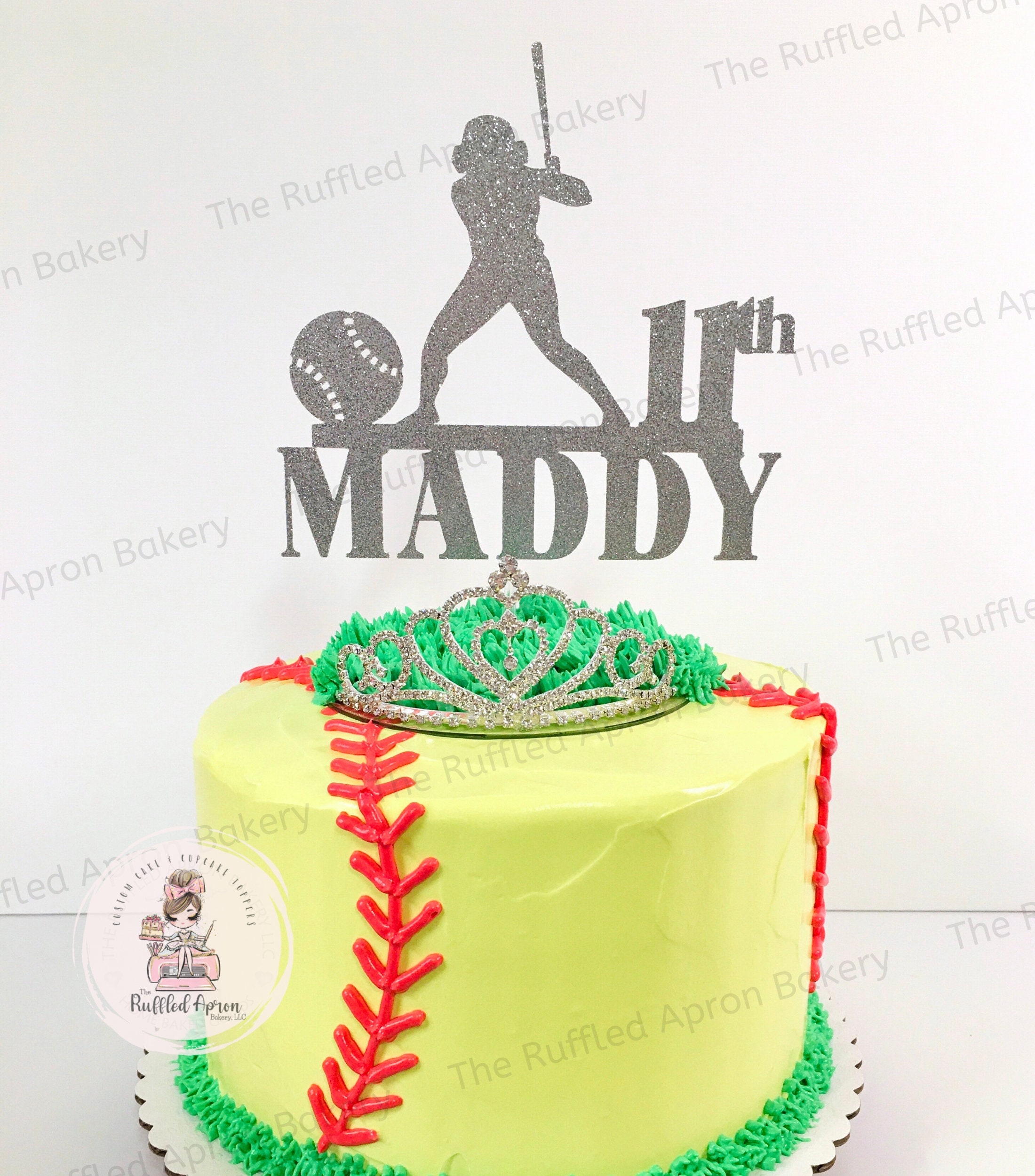 Softball Themed Cakes