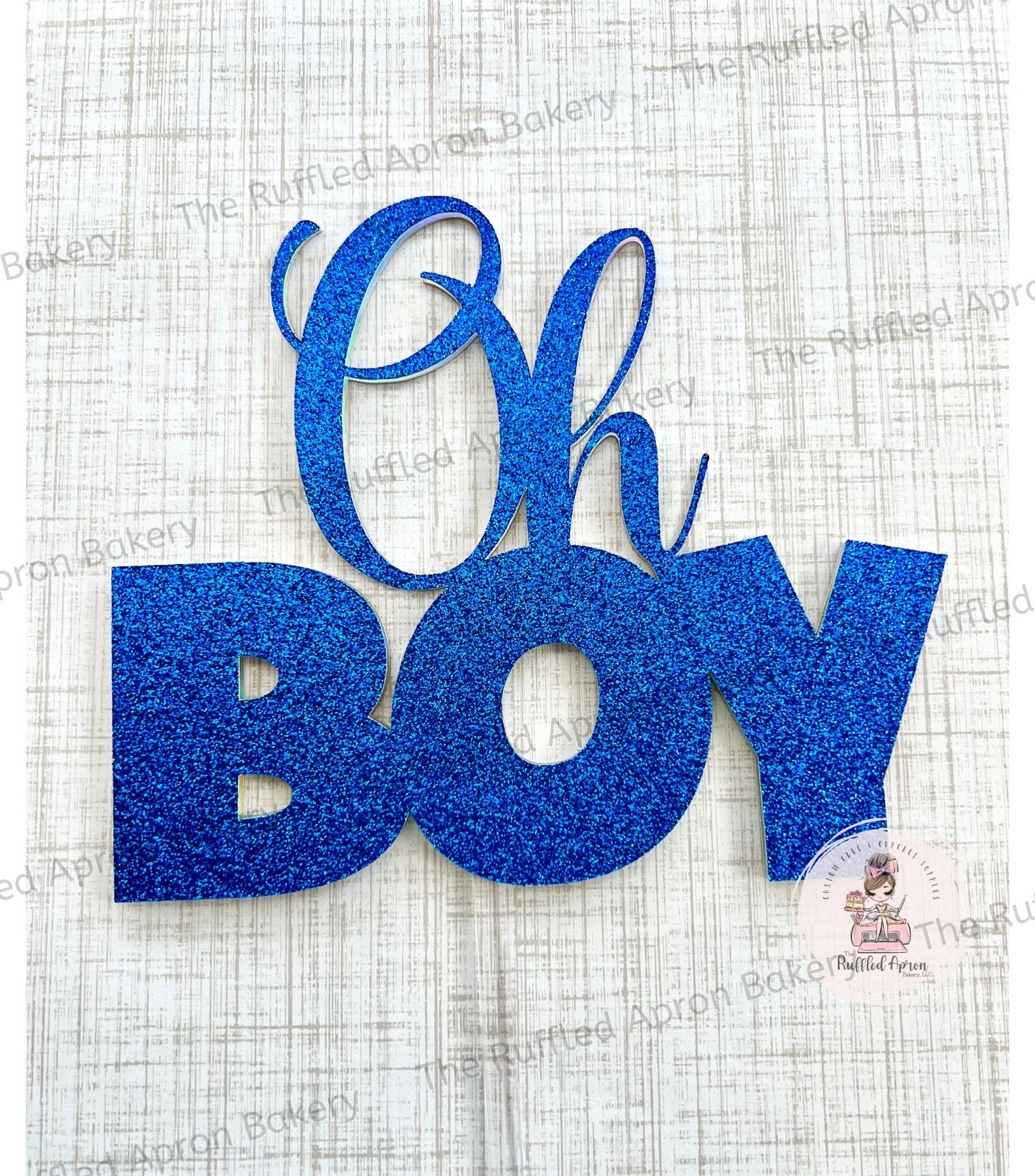 Oh Boy Cake Topper Baby Shower Topper Baby Boy Topper Oh - Etsy