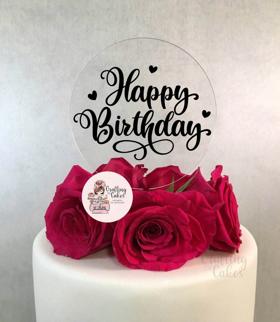 Happy Birthday Topper | Birthday Topper | Birthday Cake Topper | Happy ...