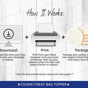 Father's Day Cookie Toppers | Father's Day Toppers | Treat Bag Toppers ...