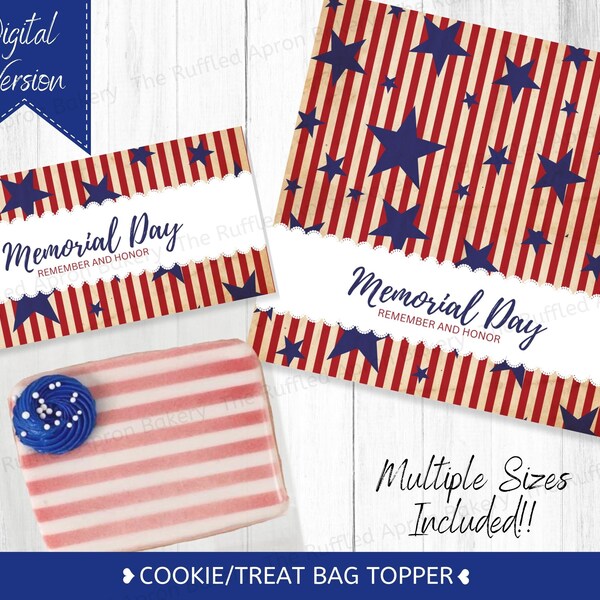 Memorial Day Cookie - Etsy