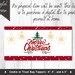 Merry Christmas Cookie Bag Toppers | Holiday Treat Bags (digital File ...