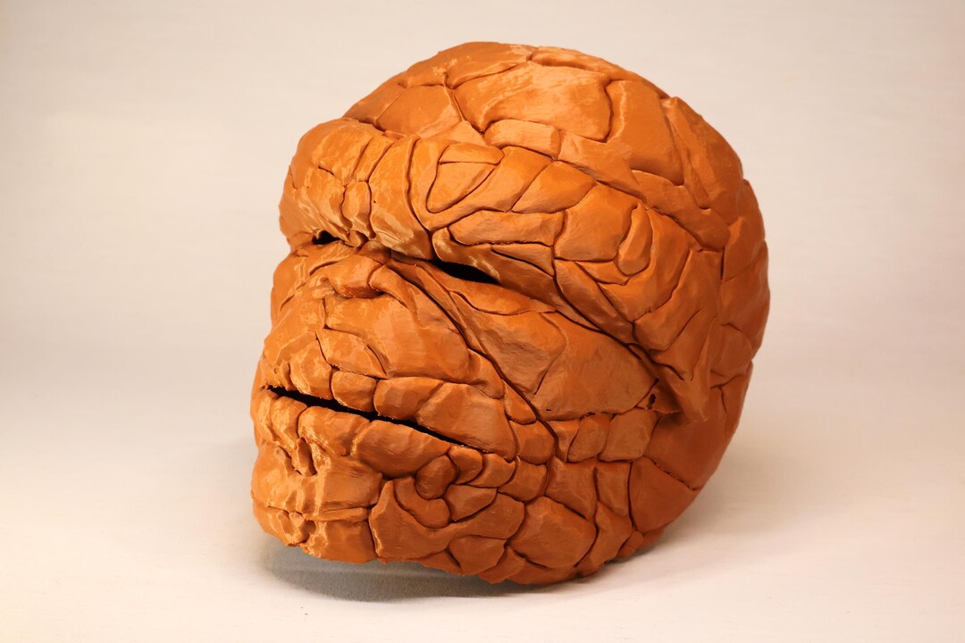 Ben Grimm Mask - 3D Printed Rock Man Mask/helmet From the Marvel ...