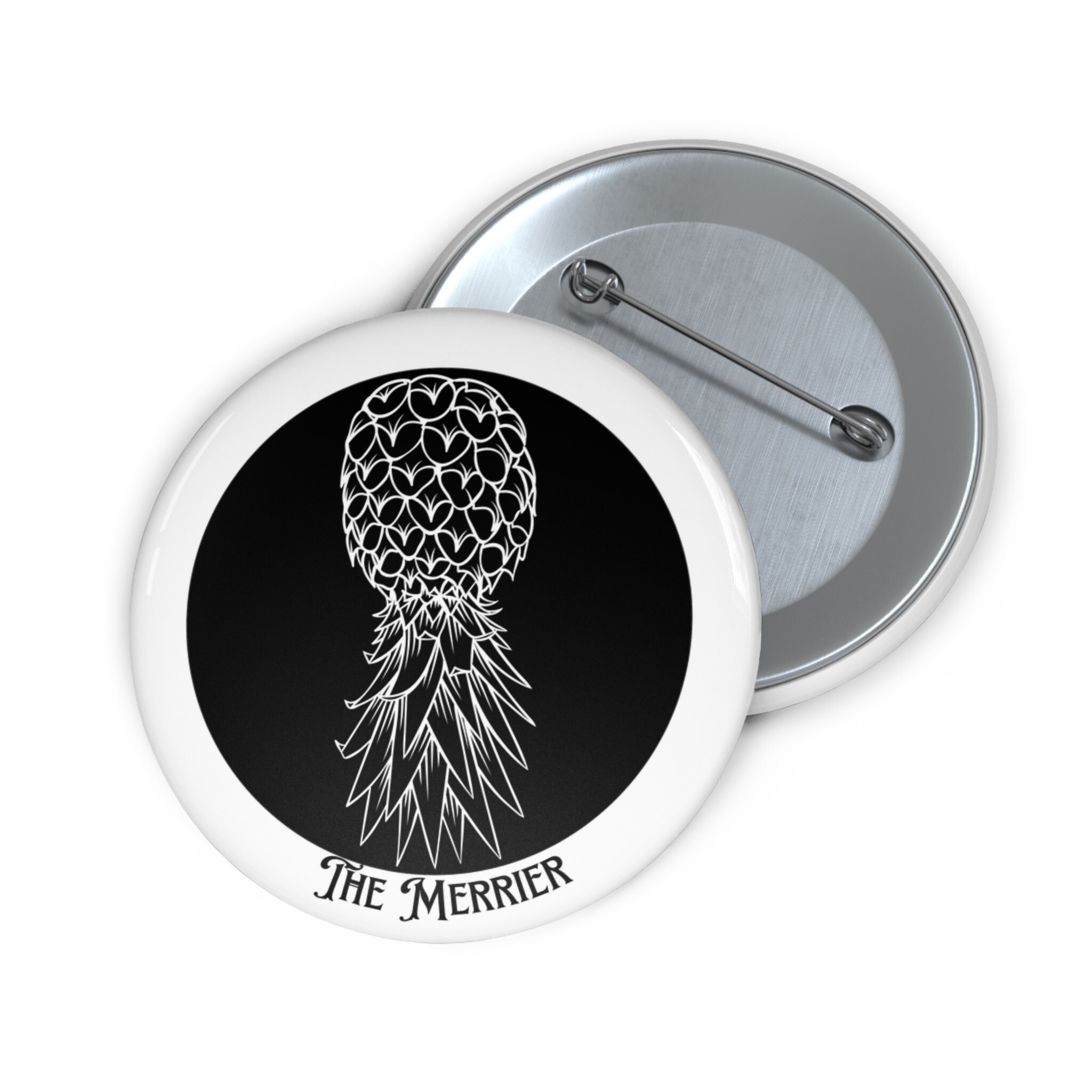 Swinger Lifestyle Pin, the More the Merrier Upside Pineapple Pin ...