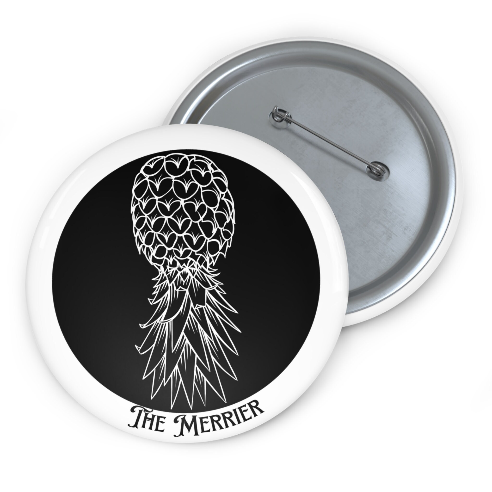 Swinger Lifestyle Pin, the More the Merrier Upside Pineapple Pin ...