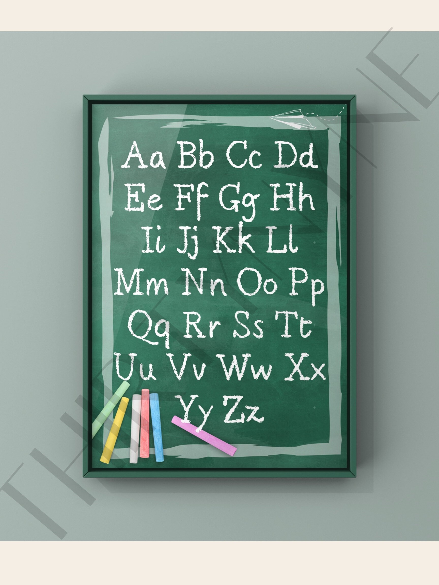 Early Education Classroom Poster Digital Download - Etsy