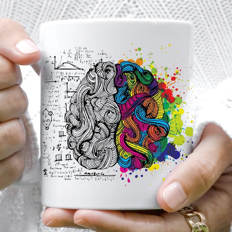 Customized Brain Mug - Etsy