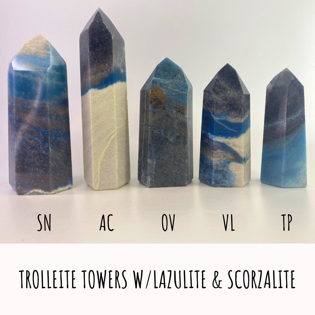 Trolleite Towers Trolleite Points Crystals for Ascension Lucid Dreaming ...