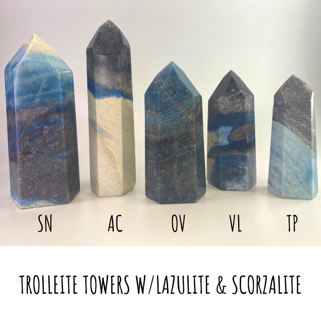 Trolleite Towers Trolleite Points Crystals for Ascension - Etsy
