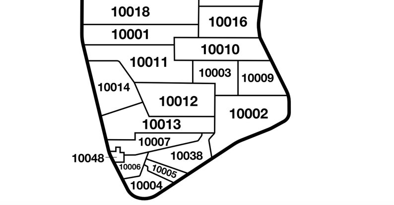 Minimalist Zip Code Map multi-cities Option - Etsy