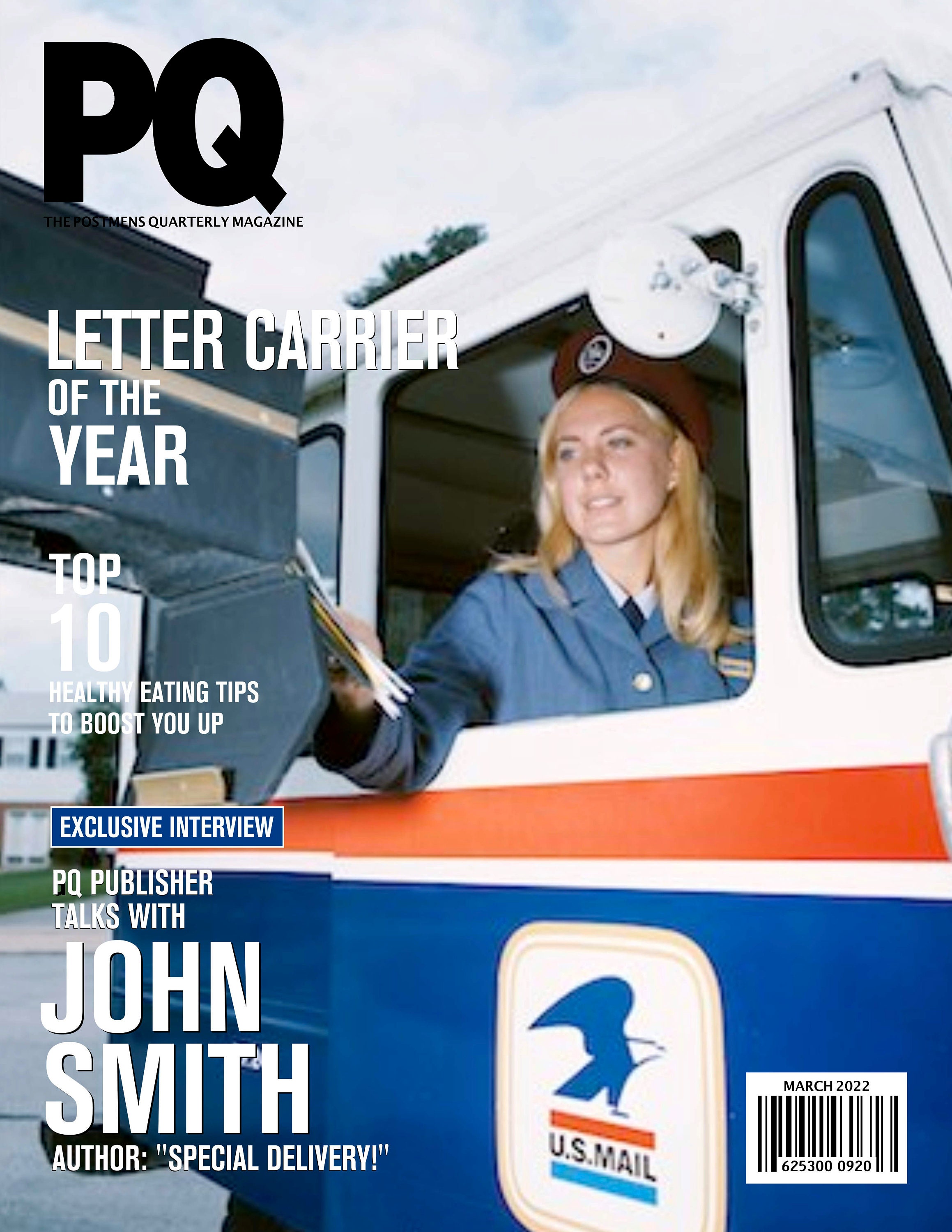 Your Own Postal-themed Magazine Cover! - FULLY CUSTOMIZABLE! - Etsy