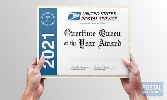 HILARIOUS Postal Awards Digital Download | Etsy