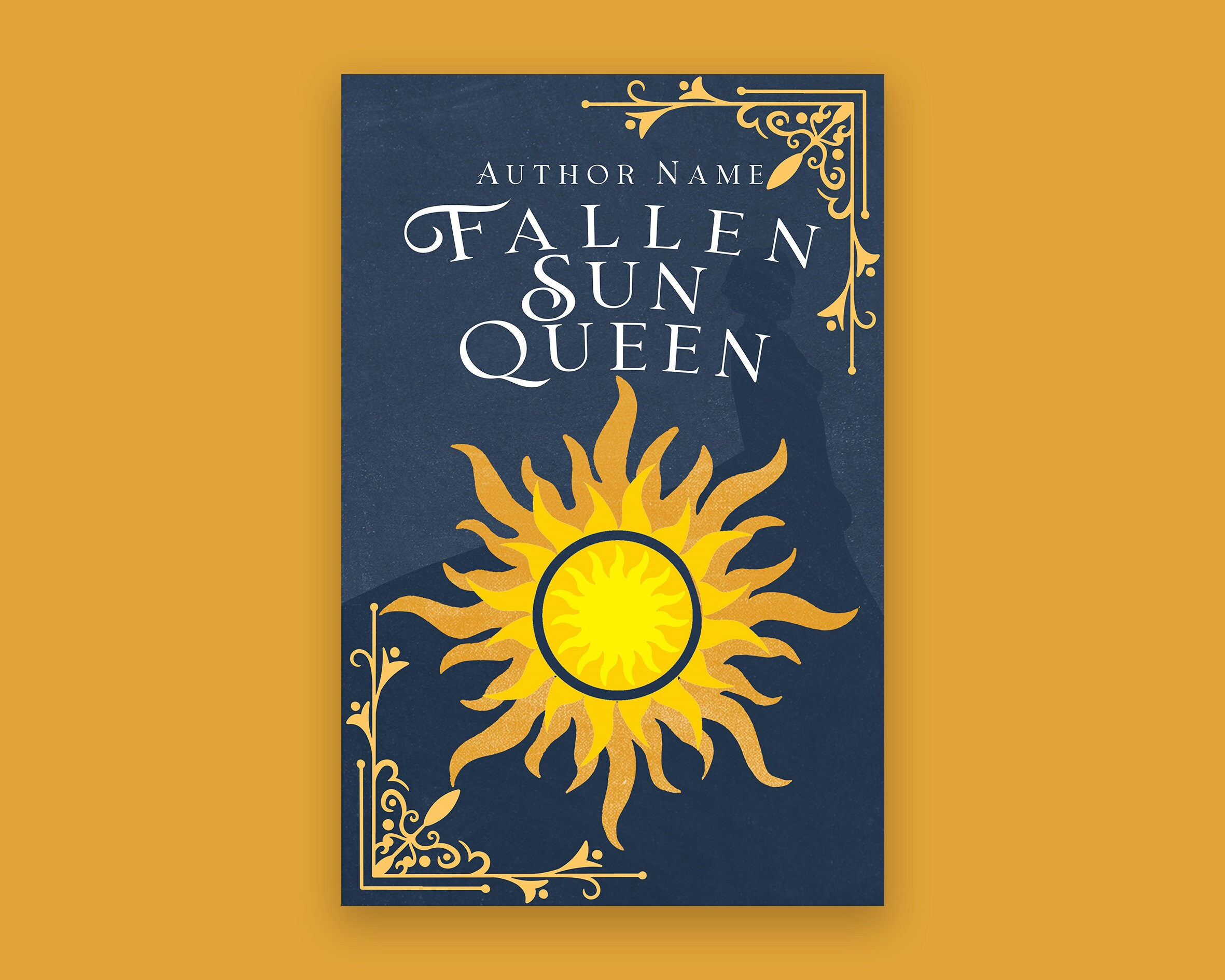 Premade Fantasy Book Cover for Indie Authors / Duology Queen Goddes ...