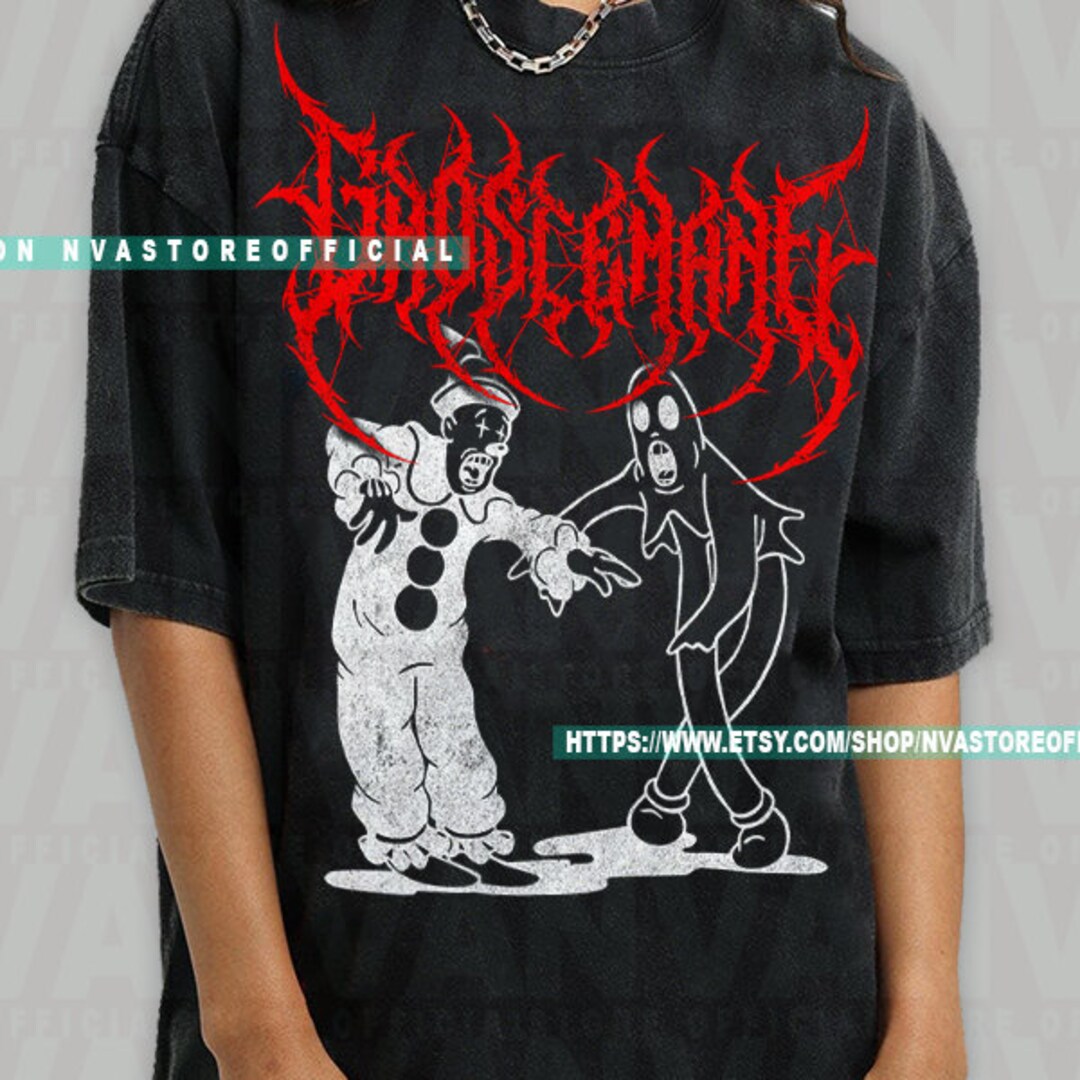 Limited Ghostemane Black Metal T-shirt, Ghostemane Metal T-shirt, Black ...